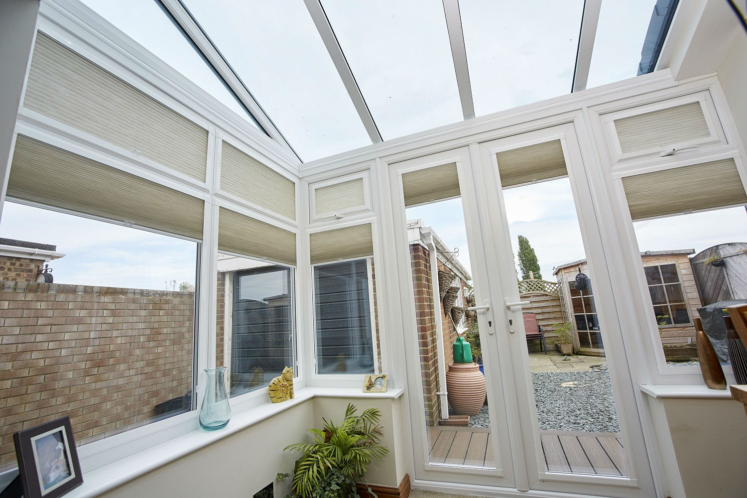 Modern Lean-To Conservatories | Buy now, pay nothing for a year | EYG