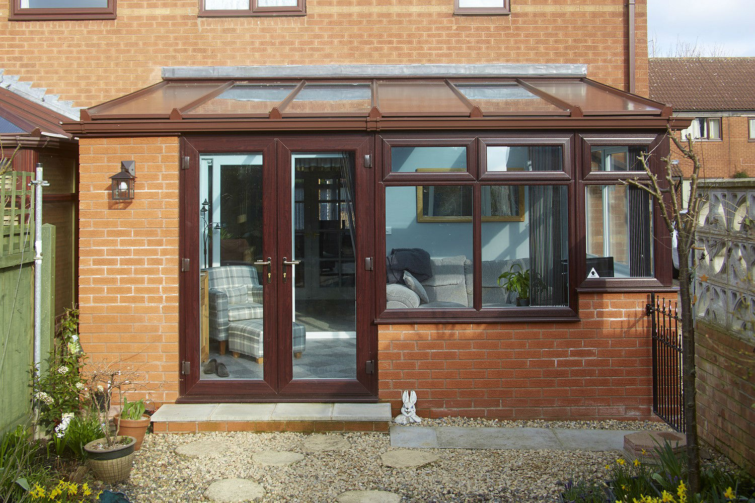 Modern Lean-To Conservatories | Buy now, pay nothing for a year | EYG